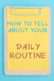 How To Tell About Your Daily Routine in English - Learn Modern English