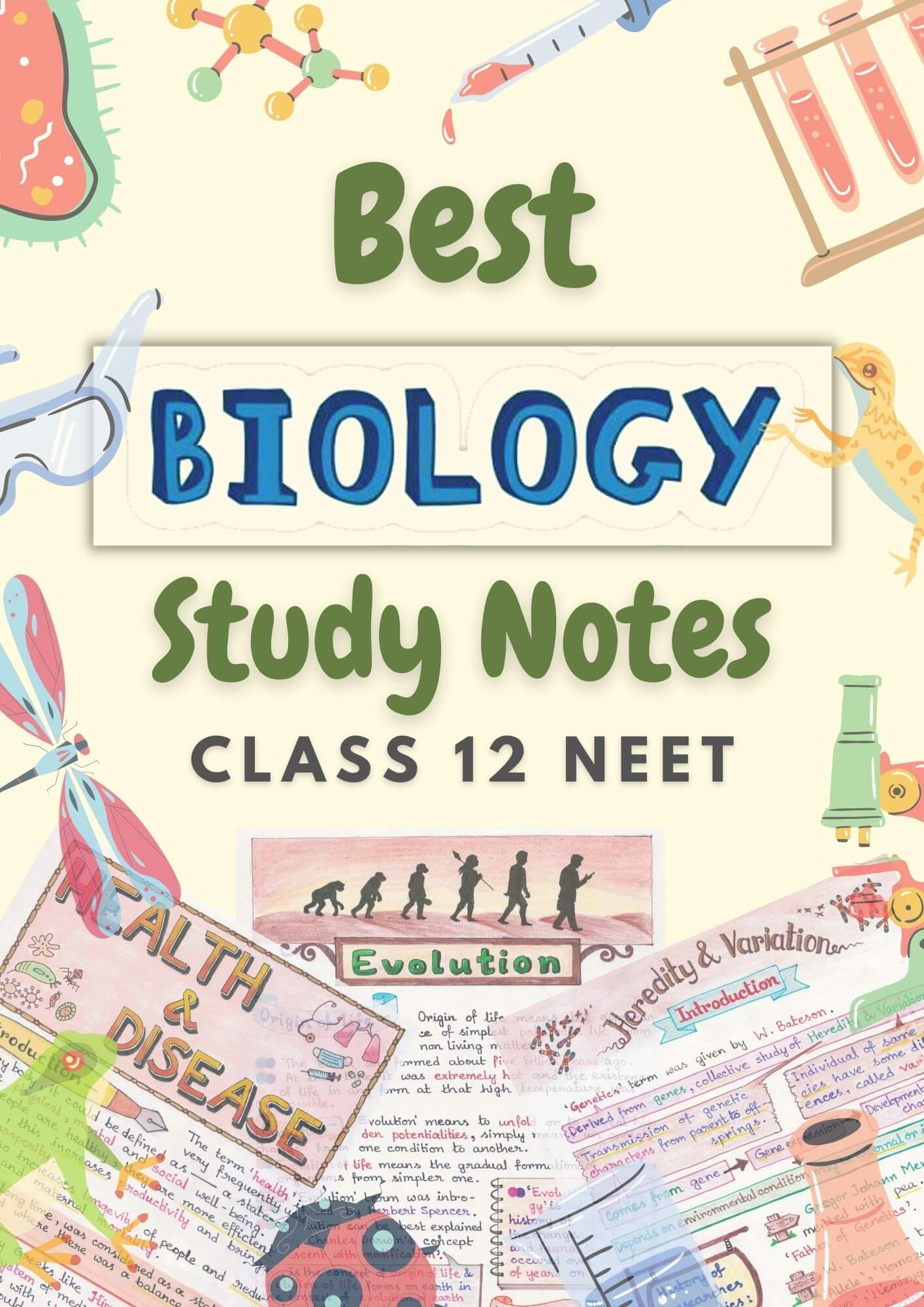 Class 12 Biology Chapters 1 16 Handwritten Notes PDF CBSE